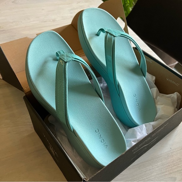 VIONICS | Shoes | Vionic High Tide Ii Womens Platform Orthotic Sandal ...